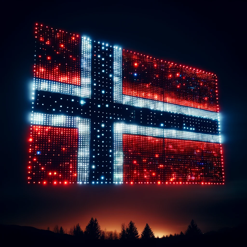 Drone Light Shows in Norway - FlightShows